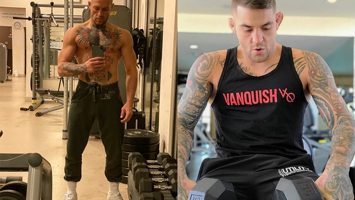 Conor McGregor, Dustin Poirier đồng loạt hé lộ cảnh tập luyện trước UFC 257