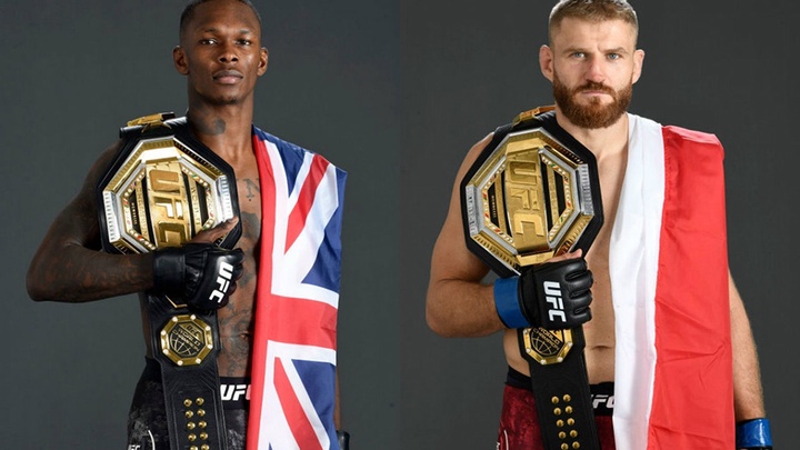 Israel Adesanya lên hạng, tranh đai bán nặng với Jan Blachowicz tại UFC 259