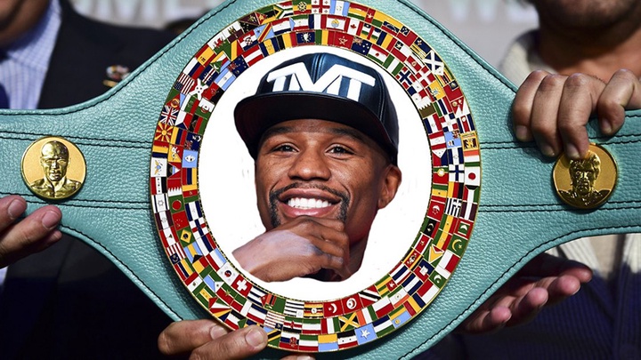WBC đưa hình ảnh Floyd Mayweather Jr lên mọi chiếc đai vô địch