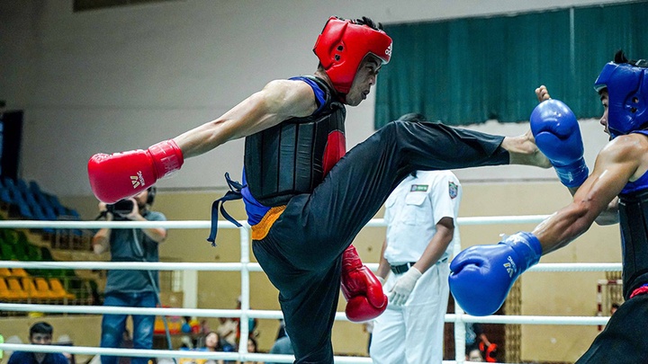 Việt Võ Đài 2021: Đa dạng kĩ thuật, đưa Vật dân tộc lên sàn đấu