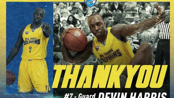 Nha Trang Dolphins chia tay ngoại binh Devin Harris