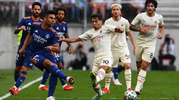 Kết quả bóng đá Real Madrid vs AC Milan, video giao hữu 2021