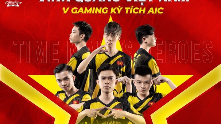V Gaming là đội "cá kiếm" nhất của Liên Quân Việt Nam trong năm 2021