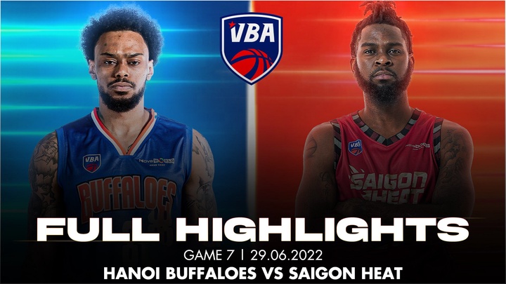 Full Highlights | VBA 2022 | Game 7: Hanoi Buffaloes vs Saigon Heat