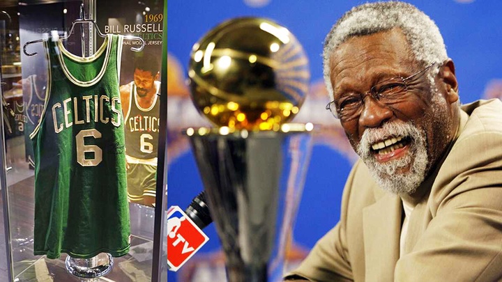 Cố huyền thoại Bill Russell nhận cách tri ân chưa từng có trong lịch sử NBA