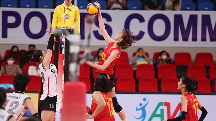 Đại thắng Hàn Quốc, bóng chuyền Việt nam kết thúc vòng bảng AVC 2022 với thành tích ấn tượng