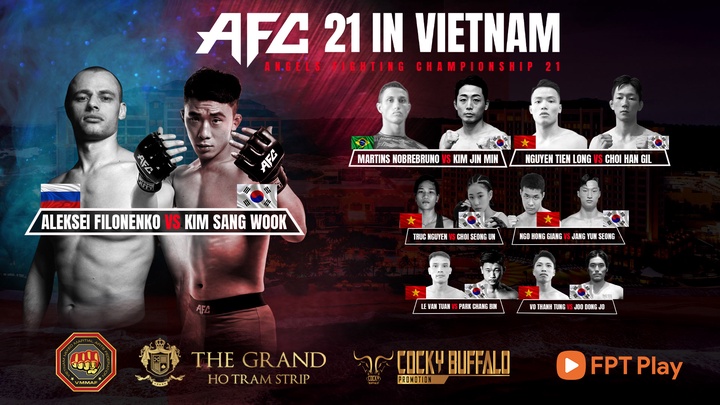 Kết quả MMA Angels Fighting Championship: Việt Nam 1 - 5 Hàn Quốc