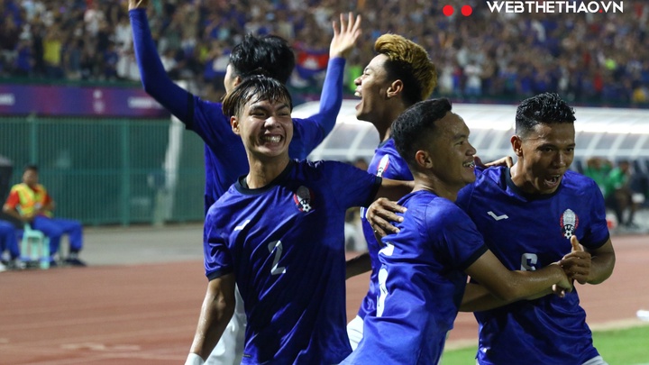 U22 Campuchia nhấn chìm U22 Timor Leste ở trận ra quân SEA Games 32
