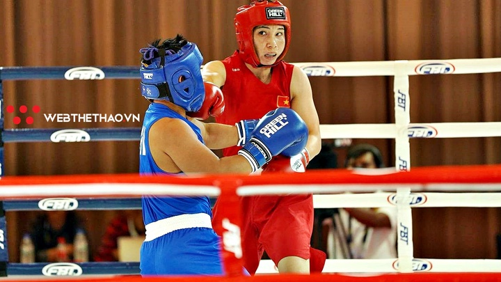 Bà mẹ hai con dân tộc Tày Hà Thị Linh giành HCV boxing SEA Games 32