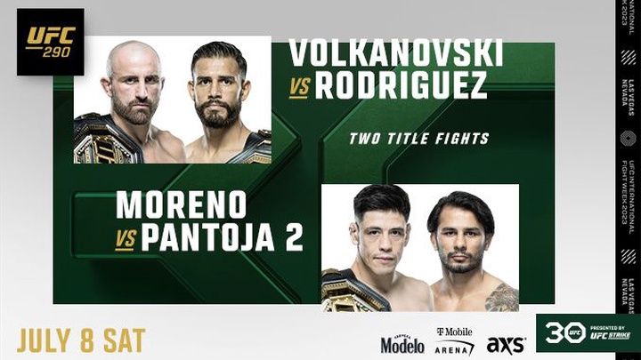 Main Card UFC 290: Bom tấn khởi động mùa hè của MMA thế giới