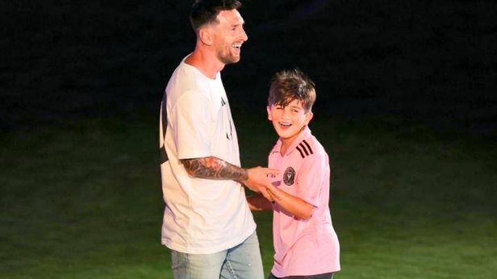 Con trai Messi sẽ tiếp bước cha khi gia nhập đội trẻ Inter Miami