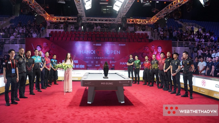 Khai mạc Vòng chung kết Hanoi Open Pool Championship: 16 tay cơ đỉnh ...