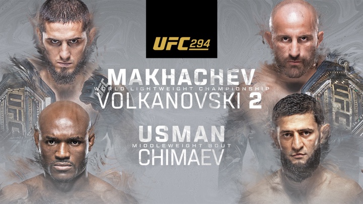 Kết quả UFC 294: Makhachev vs. Volkanovski 2, Chimaev vs. Usman