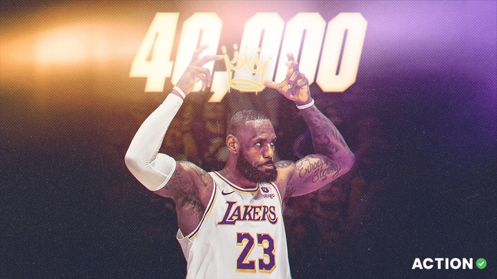 Siêu sao LeBron James trở thành cầu thủ đầu tiên trong lịch sử NBA ghi 40.000 điểm