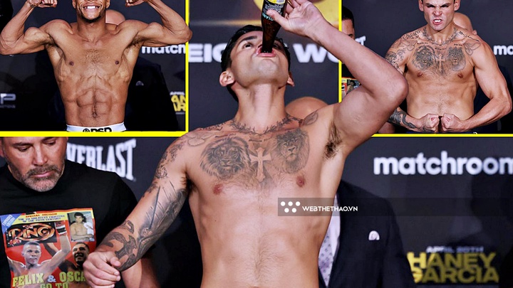 Sốc: Ryan Garcia uống bia ngay trên bàn cân ký khiến trận tranh đai WBC ...