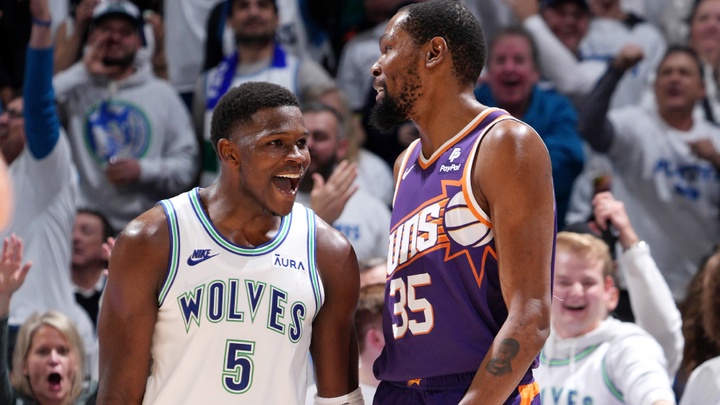 Từ chối 49 PTS của Booker, Minnesota Timberwolves thắng series Playoffs ...