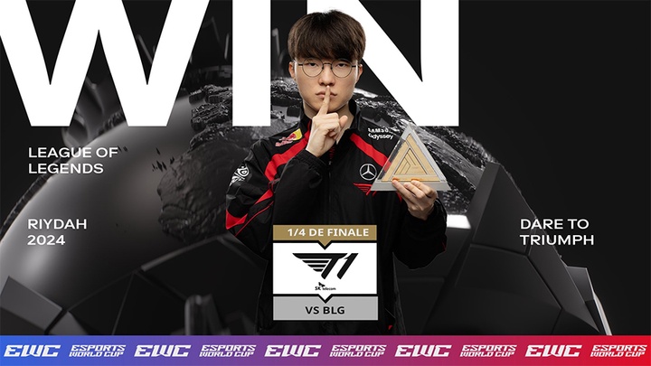 Kết quả T1 vs BLG Esports World Cup 2024 LOL: Phục thù thành công
