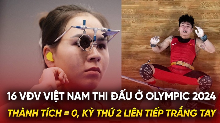 16 VĐV Việt Nam thi đấu như thế nào ở Olympic 2024?