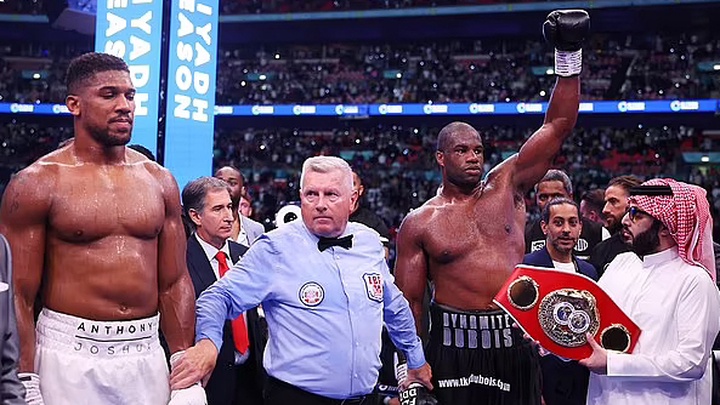 Công bố ngày tái đấu trận Anthony Joshua vs Daniel Dubois 2