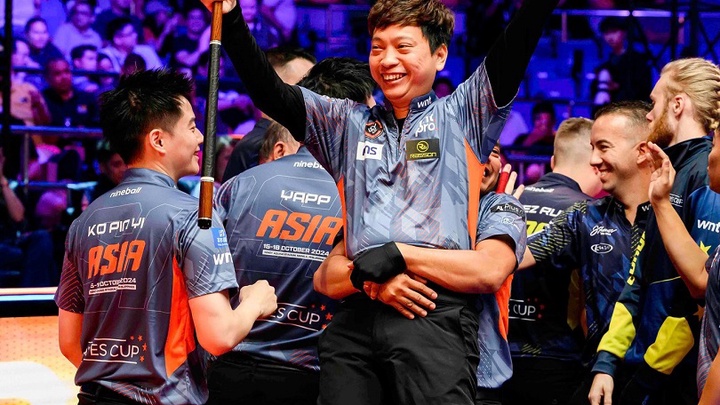 Reyes Cup 2024 ngày 2: Hoàng sao tiếp tục tạo dấu ấn, đội châu Á áp đảo