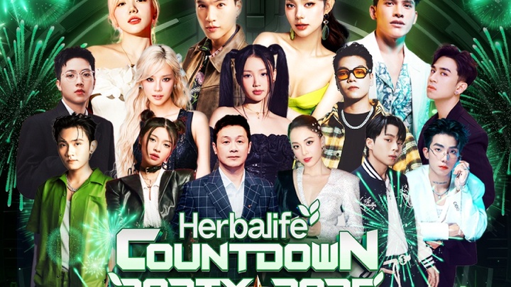 HIEUTHUHAI cùng line-up nghệ sĩ cực hot khuấy đảo Herbalife Countdown ...