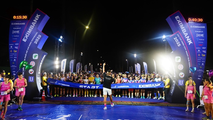 Ho Chi Minh City Night Run Eximbank 2025 không chỉ là sự kiện thể thao