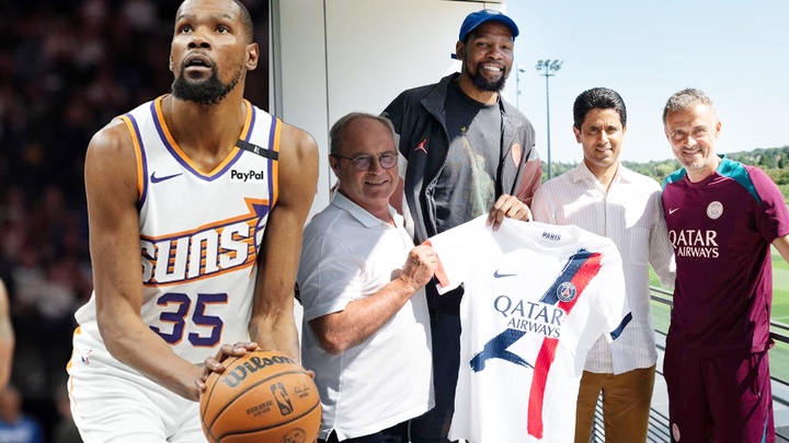 Chuyển nhượng NBA: Giữa bão tin đồn, Kevin Durant có động thái bất ngờ với… CLB bóng đá PSG?