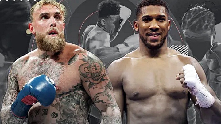 Chính thức đàm phán trận so găng Anthony Joshua vs Jake Paul