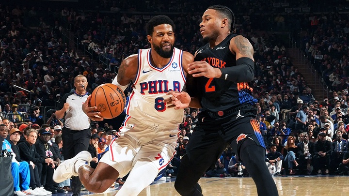 Thiếu vắng Joel Embiid, bộ ba Maxey - George - Edgecombe khiến ...