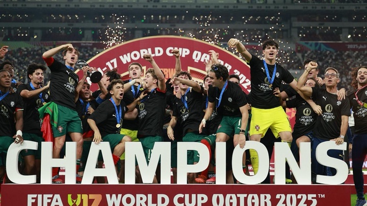 Bồ Đào Nha trở thành cựu vương ngay từ vòng loại U17 World Cup