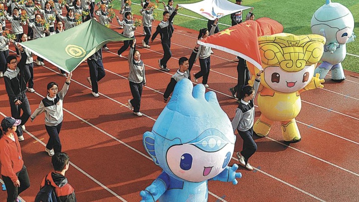 Từ gấu trúc đến người máy, điểm danh các mascot Asian Games của Trung Quốc