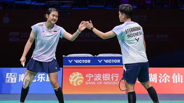 Giải cầu lông vô địch châu Á 2026: Indonesia khẳng định sức mạnh đôi ...