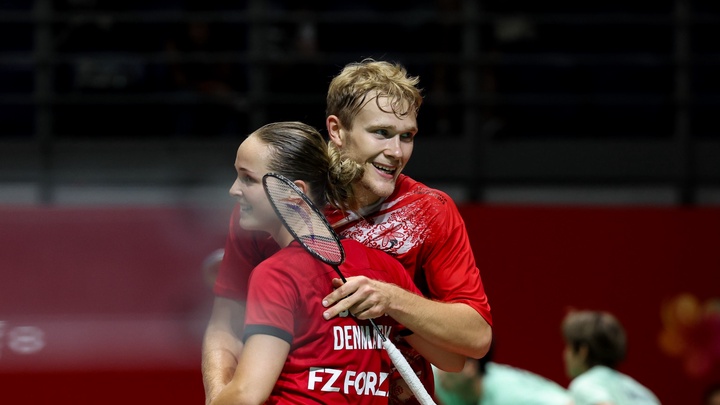 Mads Vestergaard tiếp tục bay bổng ở giải cầu lông Malaysia Masters 2025