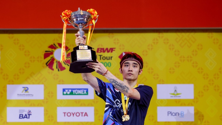 Cầu lông Thailand Masters 2025: Jason Teh ăn mừng cột mốc sự nghiệp