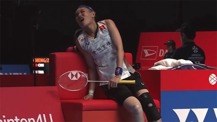 Cựu số 1 cầu lông thế giới Tai Tzu-ying rút lui khỏi bán kết đơn nữ ...