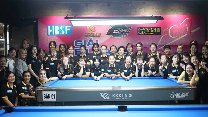 Giải Billiard Pool 9 Bi Nữ Thành phố Hồ Chí Minh mở rộng năm 2023 khai ...