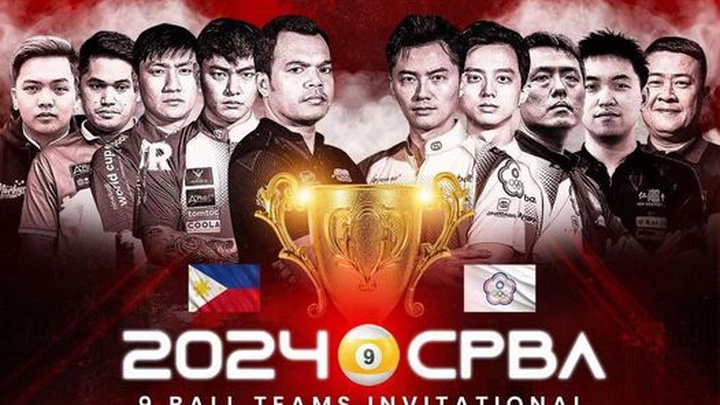 Lịch thi đấu billiards CPBA 9-ball Teams Invitational - Asia Supremacy năm 2024 mới nhất ngày 29/05