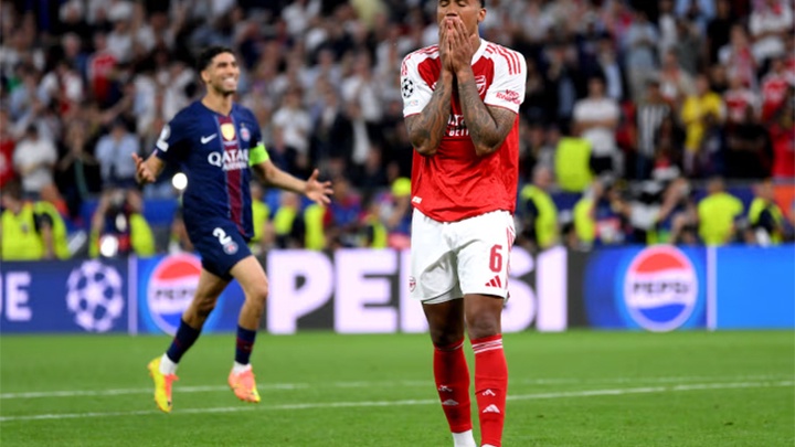 Gabriel phá vỡ sự im lặng sau cú sút luân lưu hỏng ăn khiến Arsenal ôm ...