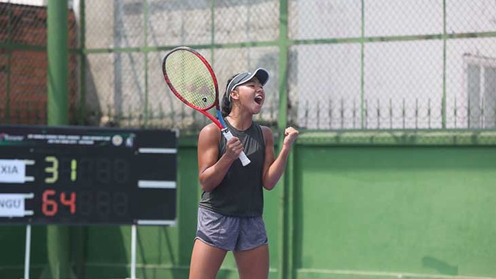 Kenzie Nguyễn - tay vợt Việt kiều 15 tuổi gây “sốt” giải tennis Diễn ...