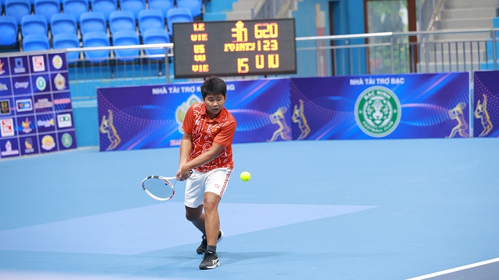 Giải Quần vợt Vô địch U14 ITF Châu Á: Hạt giống số 1 đơn nam Lê Tiến Anh vô địch