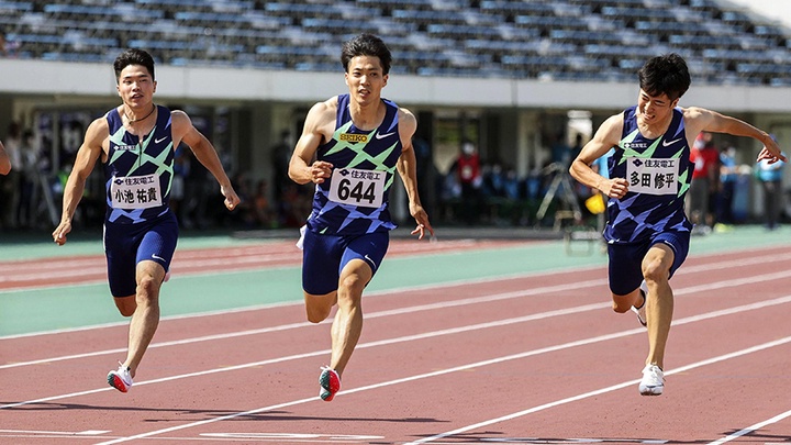 Chân chạy nước chủ nhà Olympic Tokyo 2020 lập kỷ lục quốc gia chạy 100m