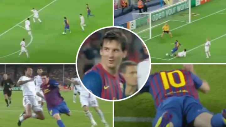 Xem lại pha cản phá của Nesta khiến Messi gục đầu thất vọng