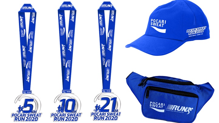 “Đập hộp” bộ racekit cực ngầu của giải chạy Pocari Sweat Run 2020