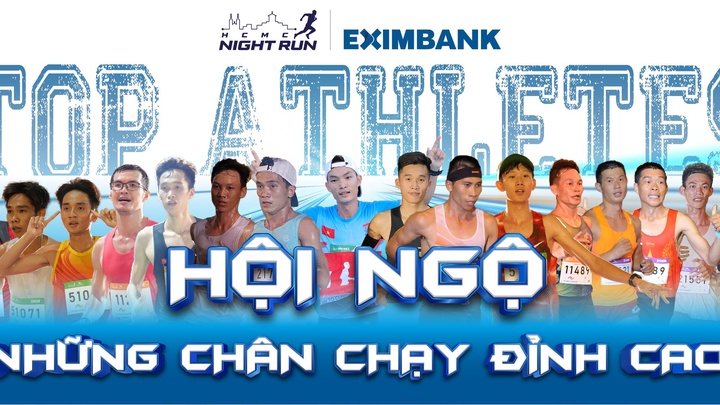 Giải chạy đêm Ho Chi Minh City Night Run Eximbank 2024 quy tụ dàn “elite” chất lượng