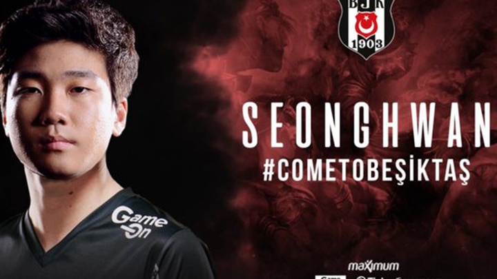 SeongHwan - cựu người đi rừng cho Hanwha Life Esports tham gia Beşiktaş Esports của TCL