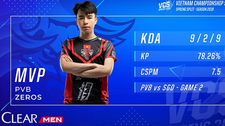 VCS Mùa Xuân 2019: Zeros cùng PVB đè bẹp SGD của Optimus
