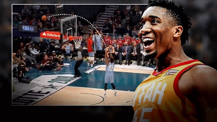 Trong khi "500 anh em" thay nhau làm highlights, Donovan Mitchell lại ...