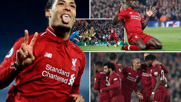 Song sát Mane - Van Dijk rực sáng, Arnold lập kỷ lục và những điểm nhấn ...