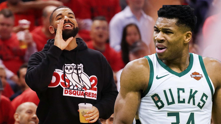 Hình ảnh rapper Drake quậy tưng bừng ở NBA Playoffs đang khiến HLV ...