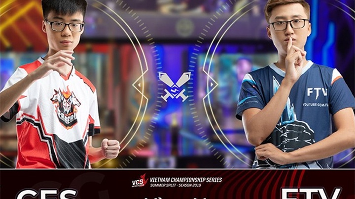 VCS mùa hè 2019: CES vs FTV - 16h00 ngày 11/07